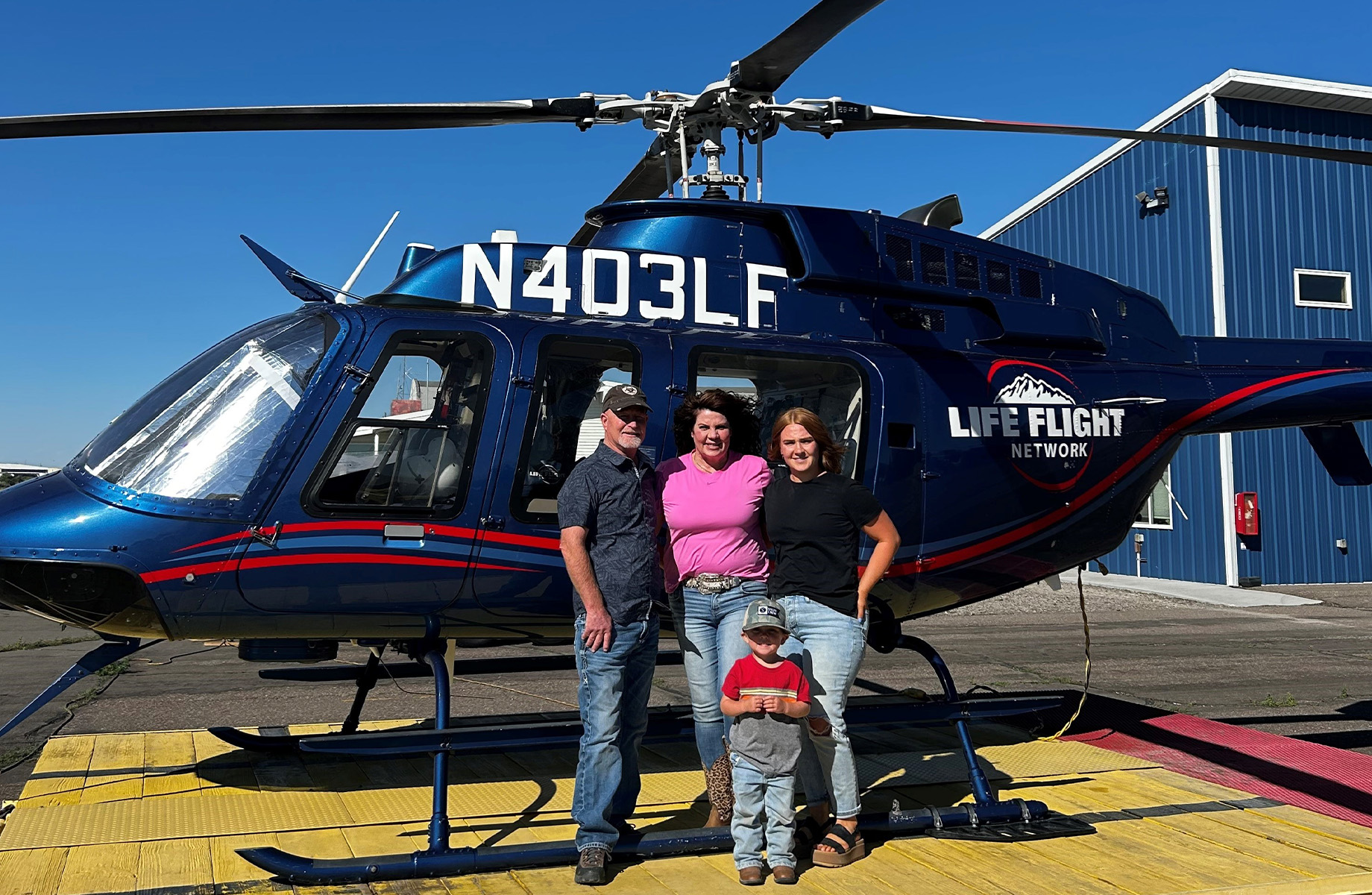 Survivors' Stories — Life Flight Network patients and their stories